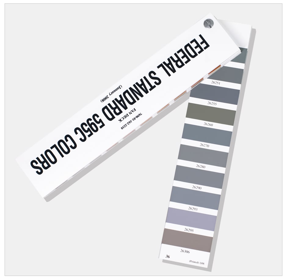 美国联邦标准色卡 FEDERAL STANDARD 595C COLORS_FED-STD-595C - 千通彩色彩管理官网